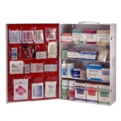 4-Shelf First Aid Cabinet - Full - Safetymax