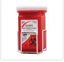 Sharps Container Bracket, Small, 1qt - Safetymax